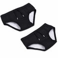 Stcellnmex Black Medium Waterproof Washable Reusable Adult Swim Nappy ...