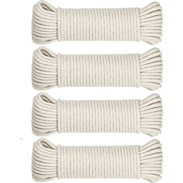 Super Soft 3 Strand Twisted Cotton Rope - Multiple Colors to Choose ...