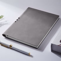 Solid Color Business Notebook | A5 Perforated Hardcover Journal | 200 ...