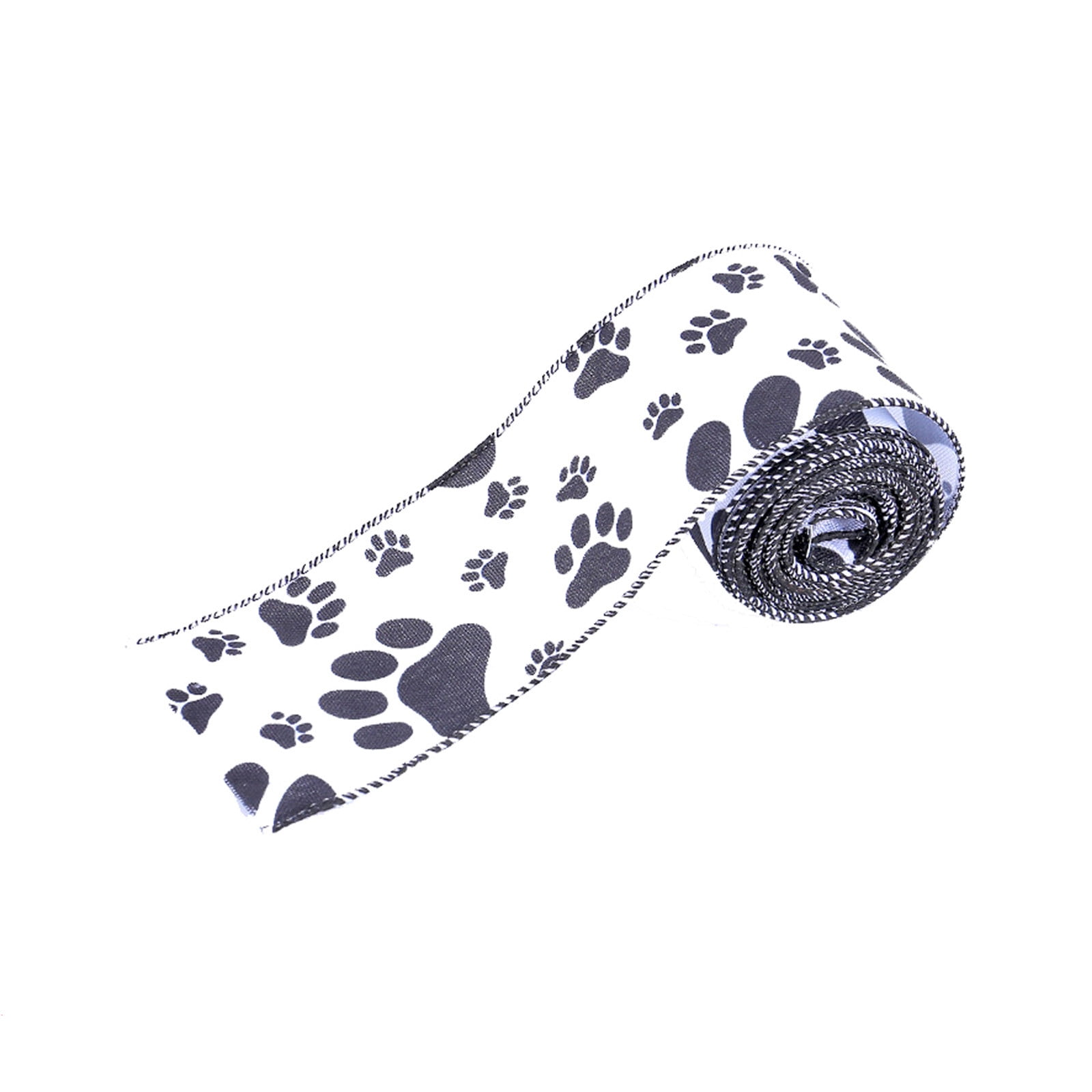 Steadline Dog Paw Print Ribbon Bow Decorative Gift Wrapping Craft ...