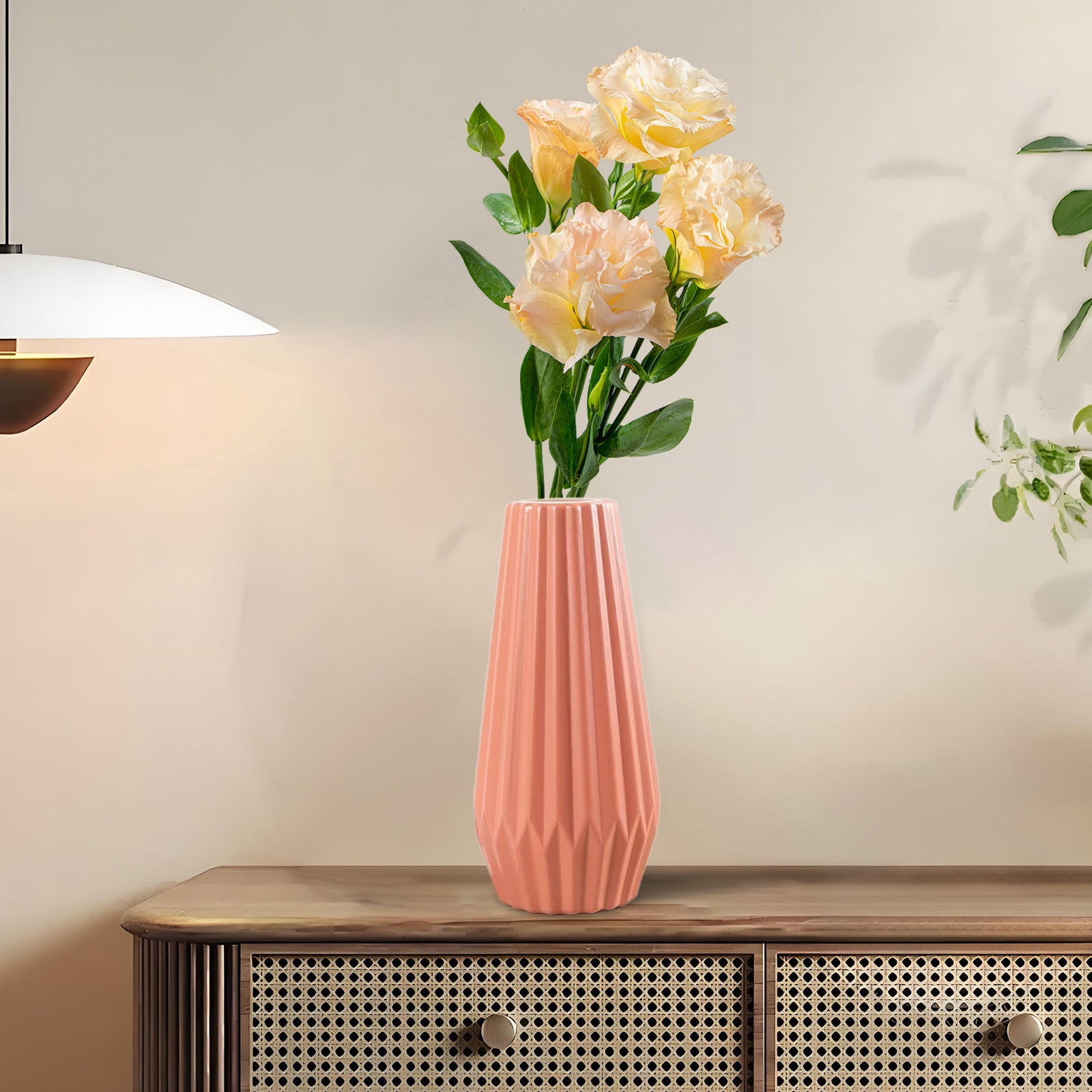 Steadline Simple Vase For Flowers Plants,Plastic Pen Container Vases ...
