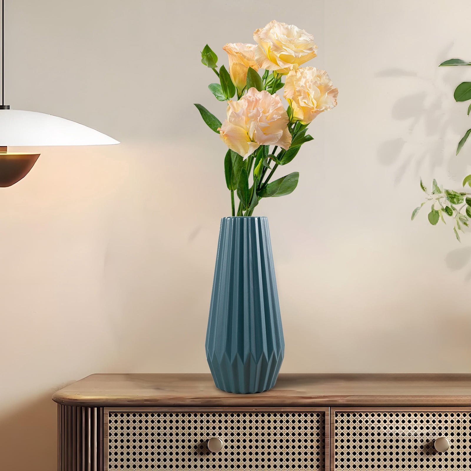 Steadline Simple Vase For Flowers Plants,Plastic Pen Container Vases ...