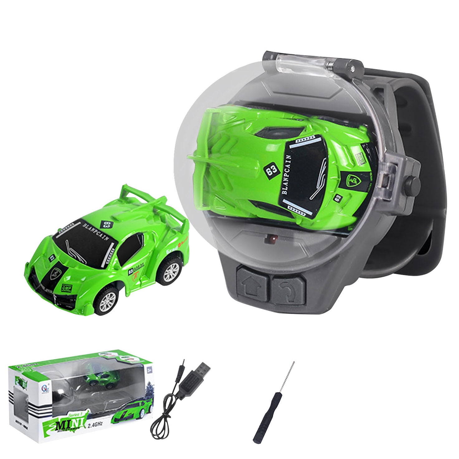 Steady Watches Remote Control Vehicle RC Stunt Car, 2.4GHz Watch Remote ...