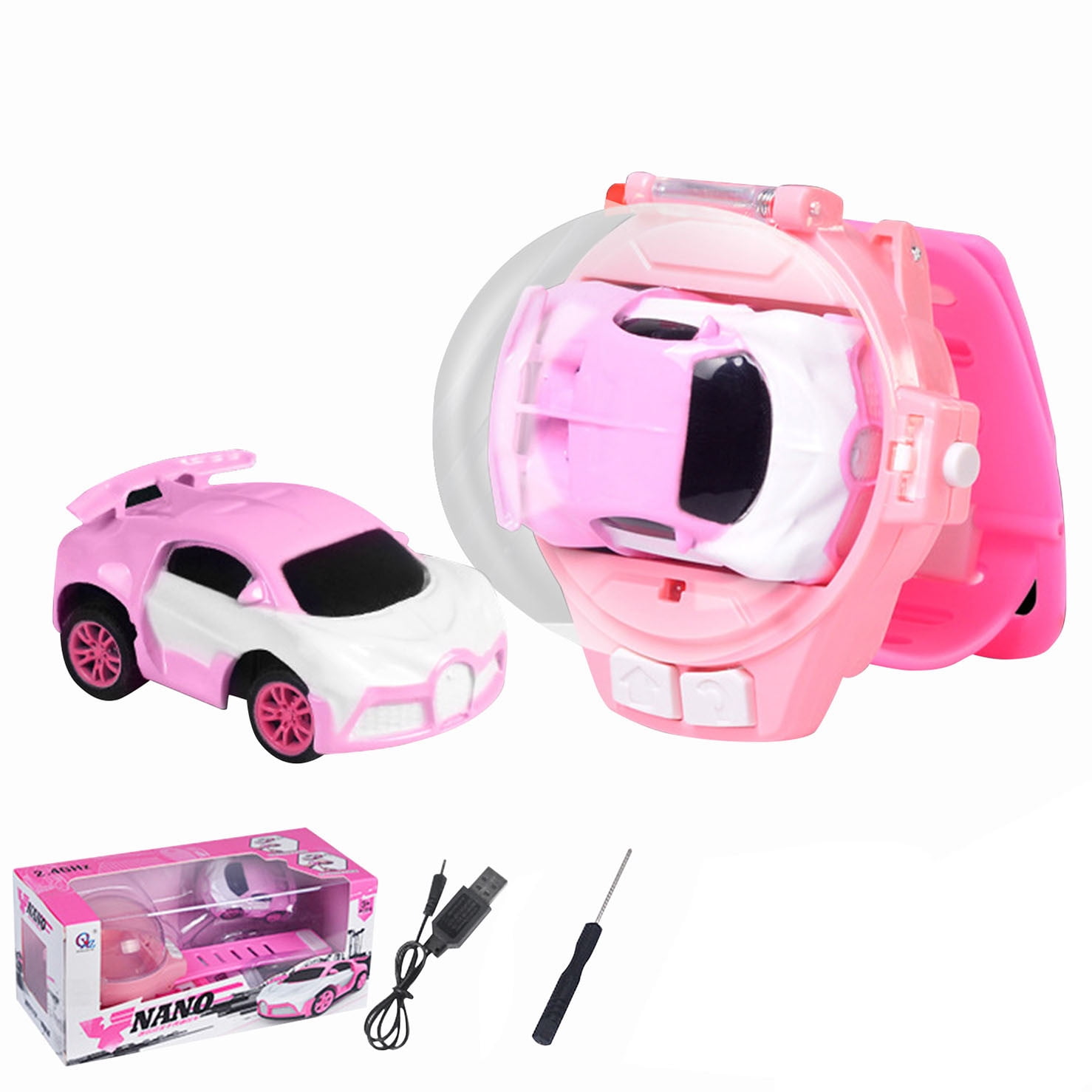 Steady Watches Remote Control Vehicle RC Stunt Car, 2.4GHz Watch Remote ...