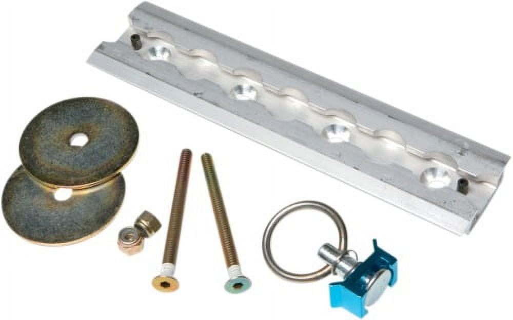 SteadyMate Aluminum Recessed L Track Kit with Stud Fitting 8" Recessed ...