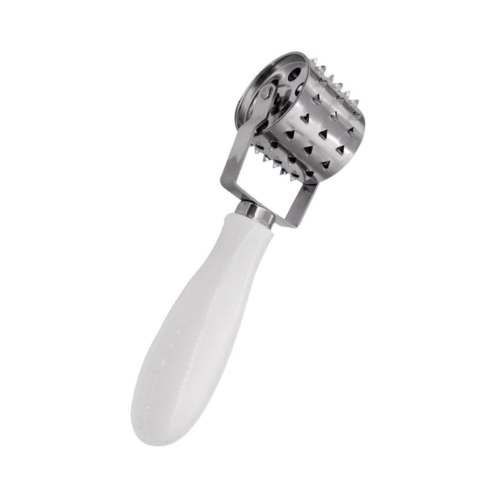 LHX Steak Meat Tenderizer Rolling Mallet Hammer White - Walmart.com