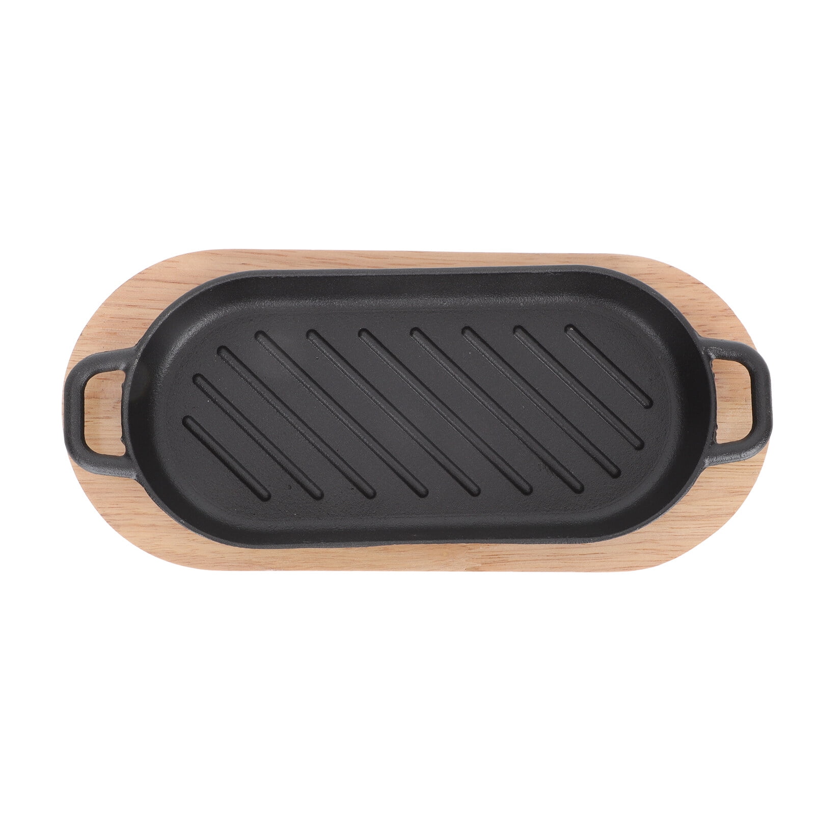 Steak Plate Griddle Grill Pan Affordable Plate Non-Stick Grill Plate ...