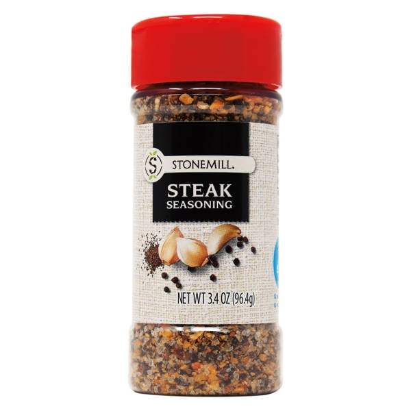 Stonemill Steak Seasoning, 3.4 oz - Pack of 2 - Walmart Business Supplies