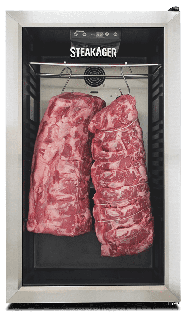 SteakAger PRO 40 Starter Pack, 40 lbs Steak Dry-Aging Refrigerator for ...