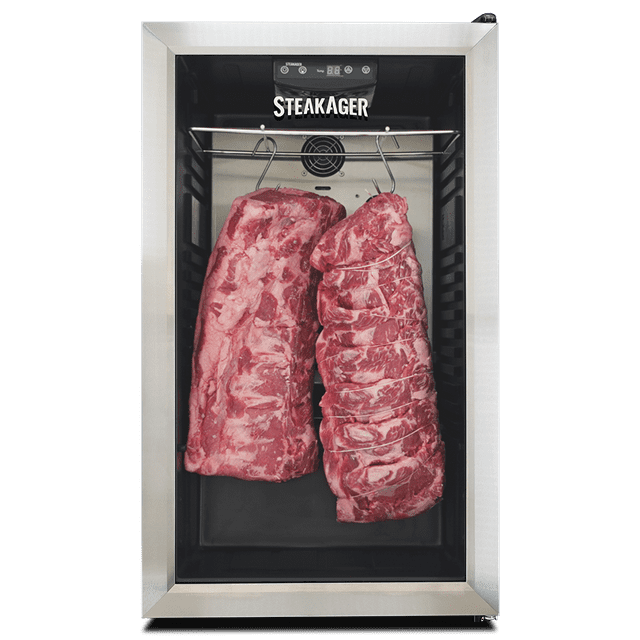 SteakAger PRO 40 Starter Pack Steak Dry-Aging Refrigerator, Sleek ...