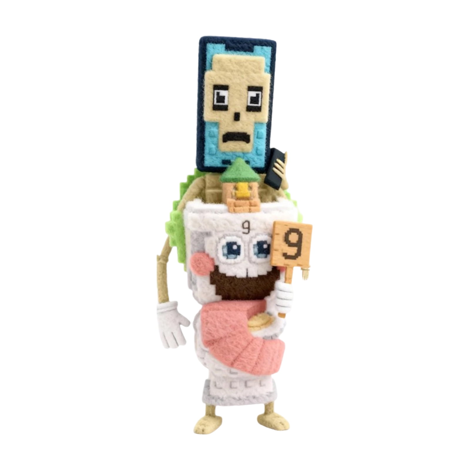 Steal a Brainrot Figure Toys, Steal a Brainrot Plush Cushion Pillow Bed ...