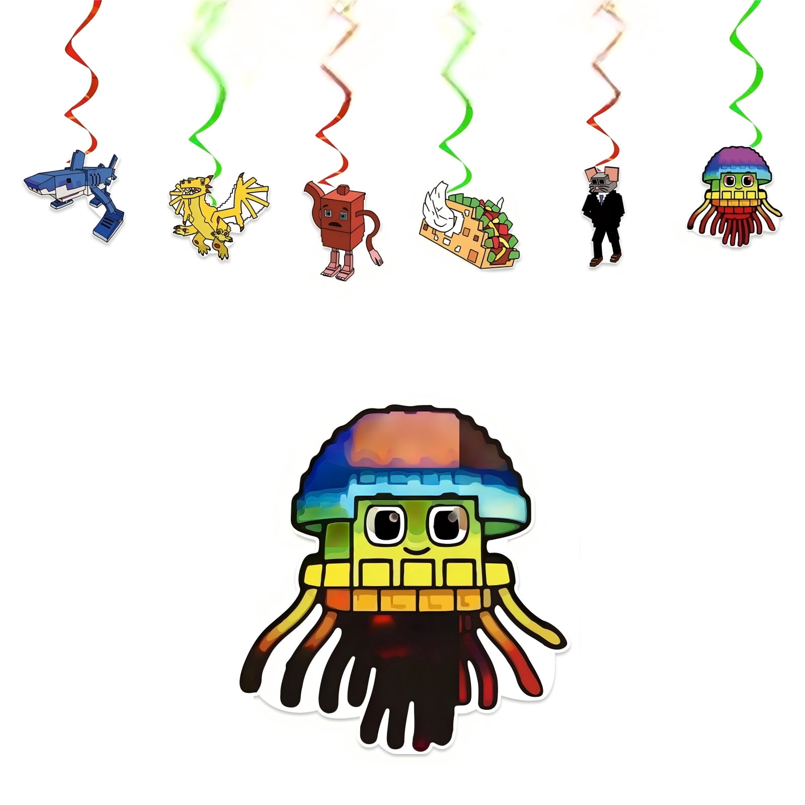 Steal a Brainrot Party Supplies, Party Supplies Birthday Banner ...