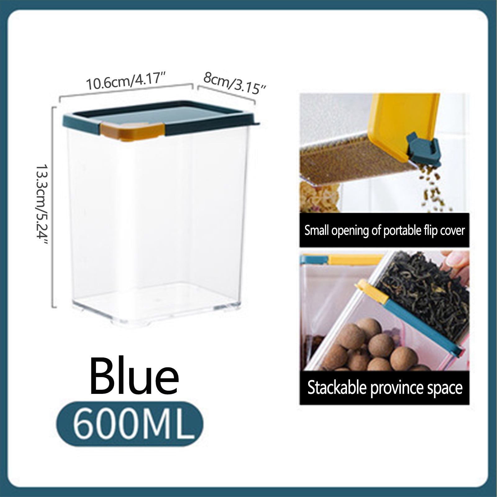 Steal of the Day, Large Sealed Storage Tank for Cereals, Kitchen Food ...