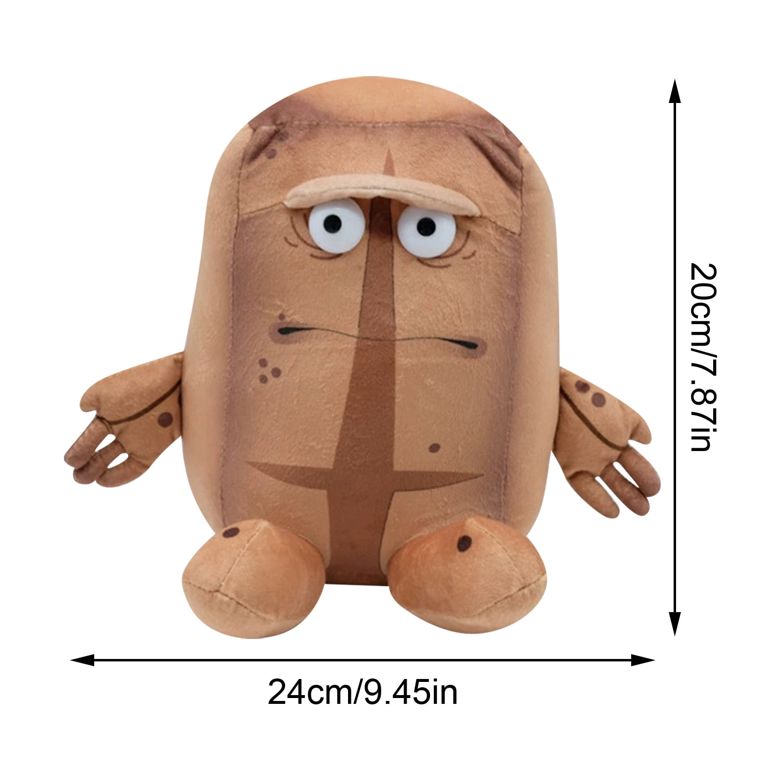 Steal a Brainrot Game Plush Toy Bernd das Brot Plush Doll 9.45 Inch ...