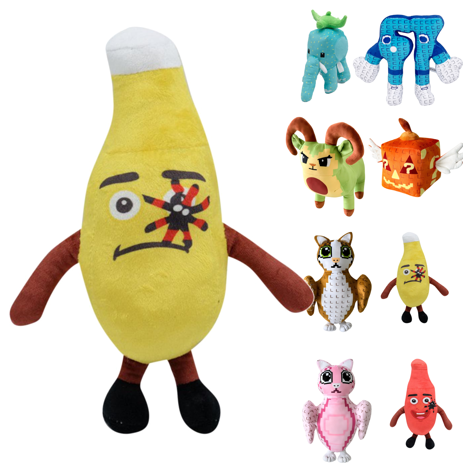 Steal a Brainrot Plushie Doll Anime Plush Toy Cotton Stuffed Animals ...