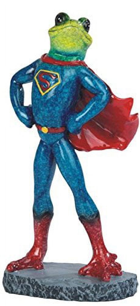 StealStreet Frog in Superman Costume Figurine, 8.25" - Walmart.com