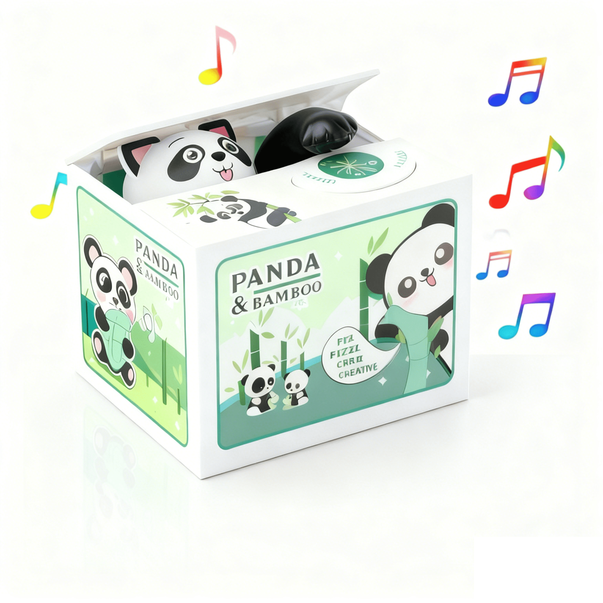 Stealing Money Bank, Cute Panda Bank, Coin Bank for Money Saving ...