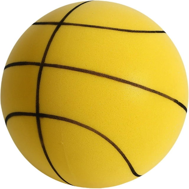 Stealth Ball Silent Basketball Dribbling Indoor, Soft Foam Ball Highly ...