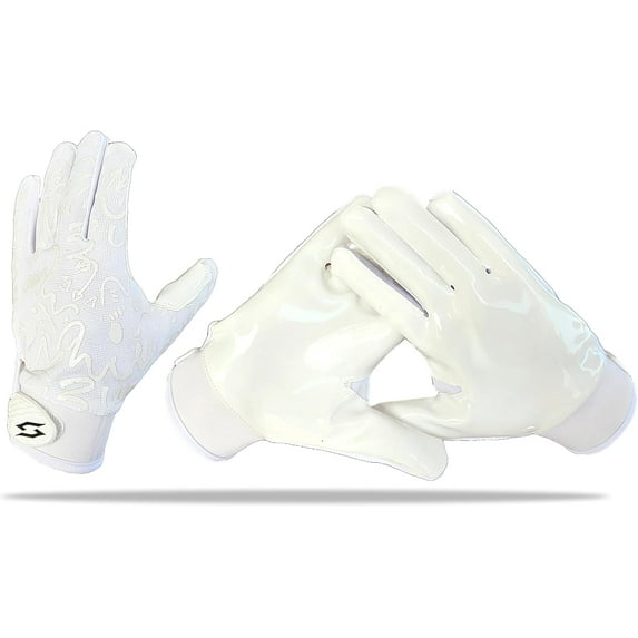 Stealth Beast Football Receiver Gloves - Tacky Sticky Grip Skin Tight ...