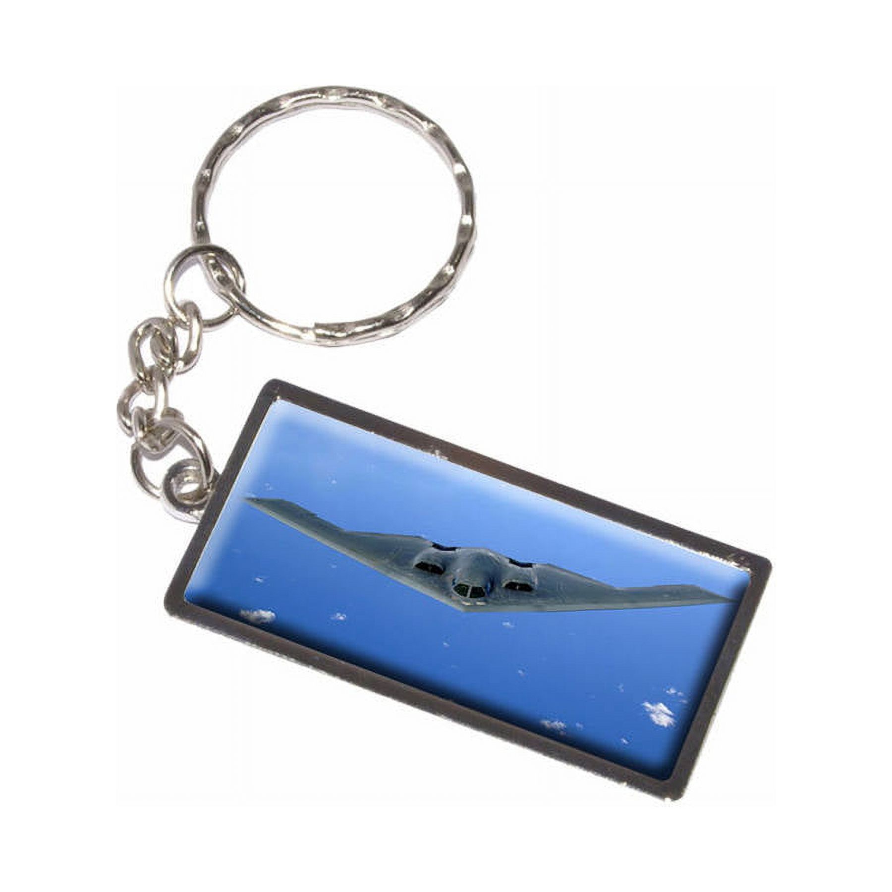 Stealth Bomber Aircraft Keychain Key Chain Ring - Walmart.com