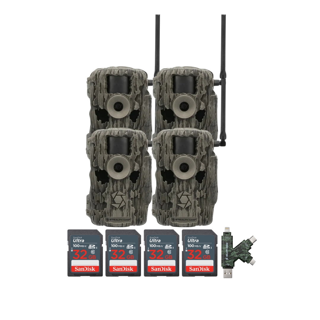 Stealth Cam 36MP Fusion Max Cellular Trail Camera with 80-Feet ...