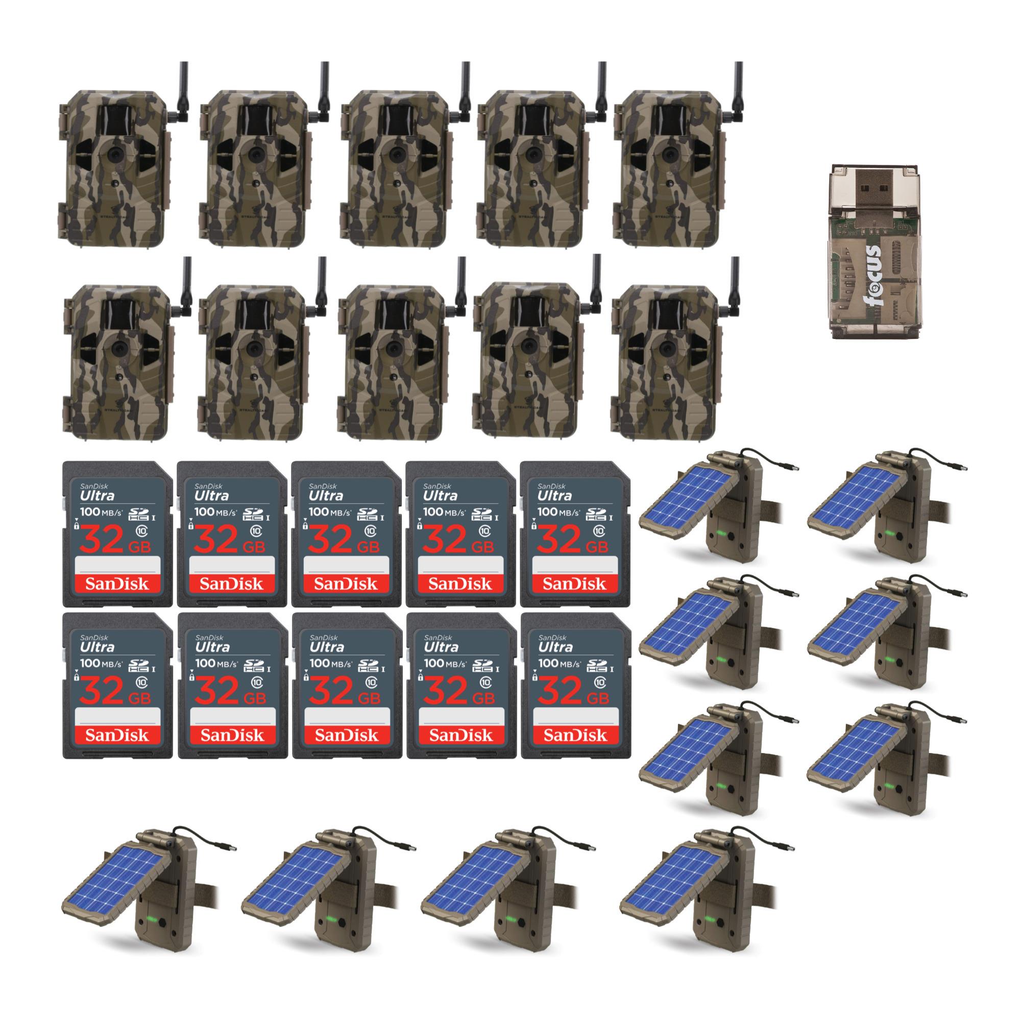 Stealth Cam Connect Cellular Trail Camera (Verizon, 10-Pack) Solar ...