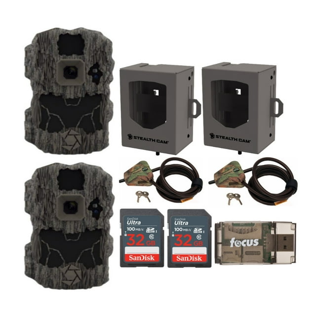 Stealth Cam DS4K Ultimate Hunting Outdoor Trail Waterproof Camera, 32 ...