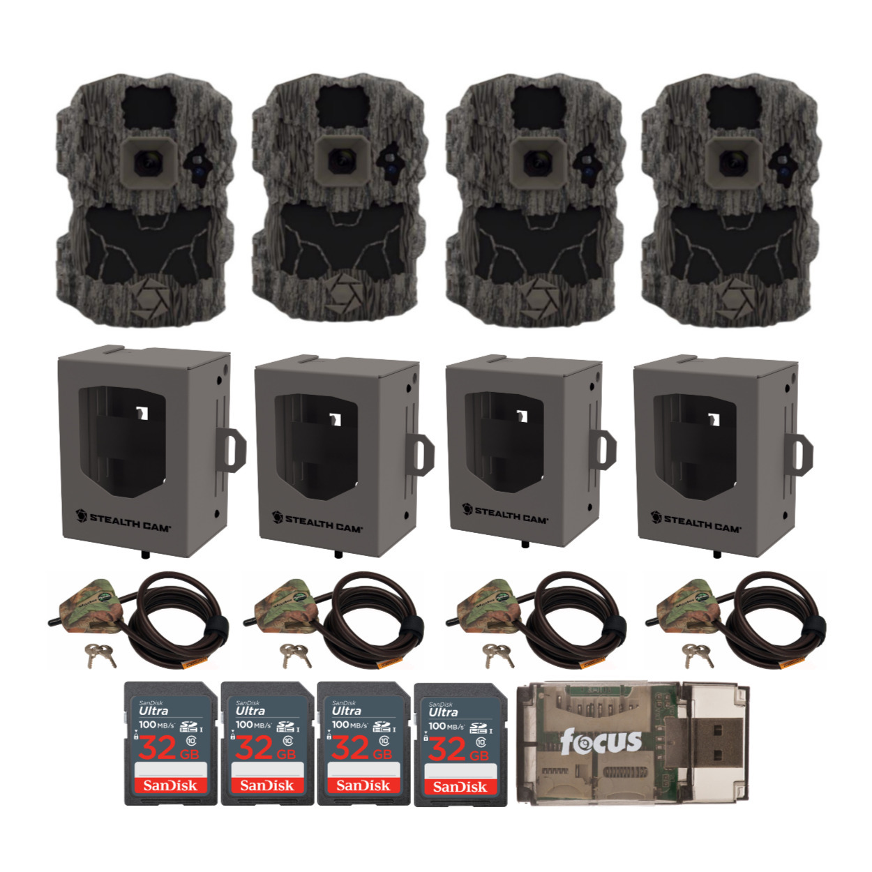 Stealth Cam Steel Lockable Security Bear Box for DS4K Hunting Game ...