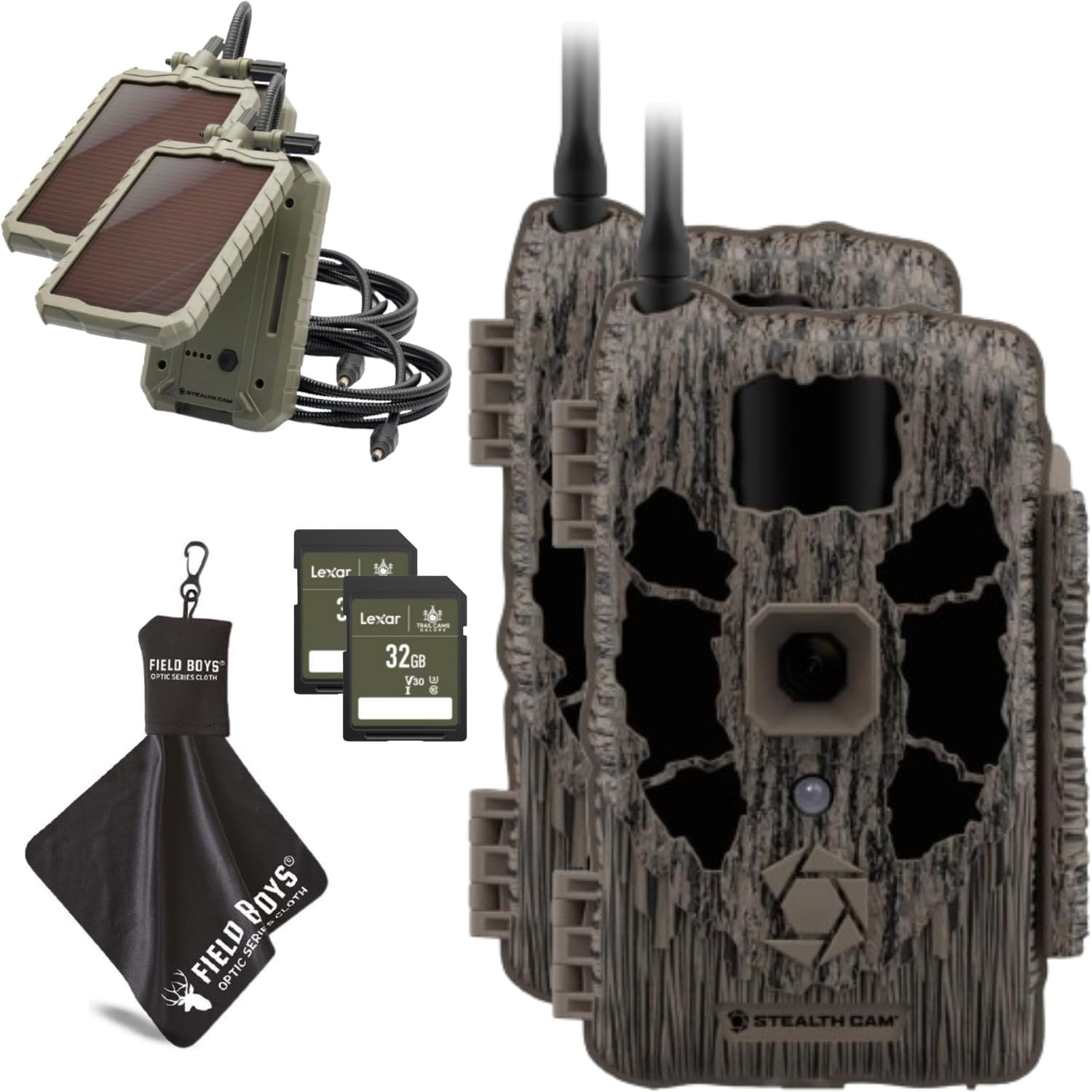 Stealth Cam Deceptor MAX Dual Sim 40MP Photo & 1440P QHD Video No-Glo ...