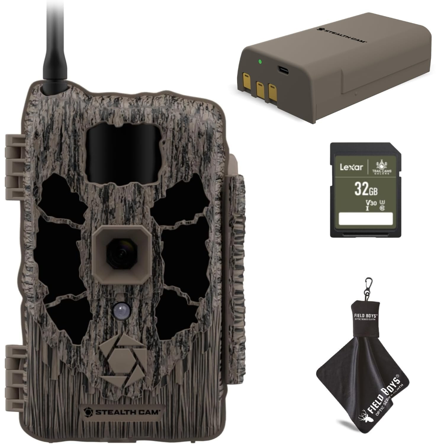 Stealth Cam Deceptor MAX Dual Sim 40MP Photo & 1440P QHD Video No-Glo ...