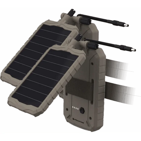 Stealth Cam Sol-Pak Solar Battery Pack, 12V Solar Panel for Trail Cameras, 2-Pack - Walmart.com