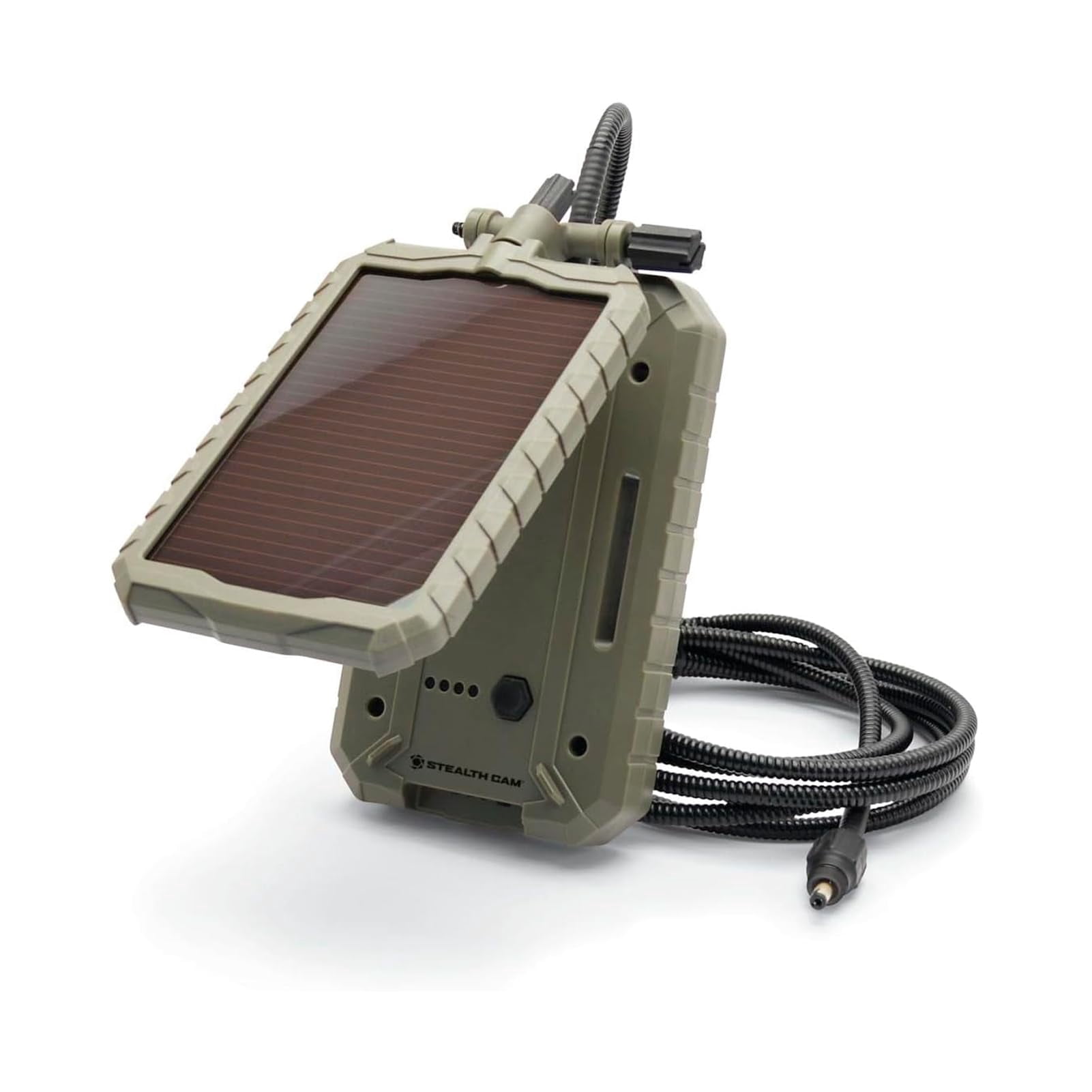 Stealth Cam Durable Sol-Pak Solar Battery Pack, 12V Solar Power Panel ...