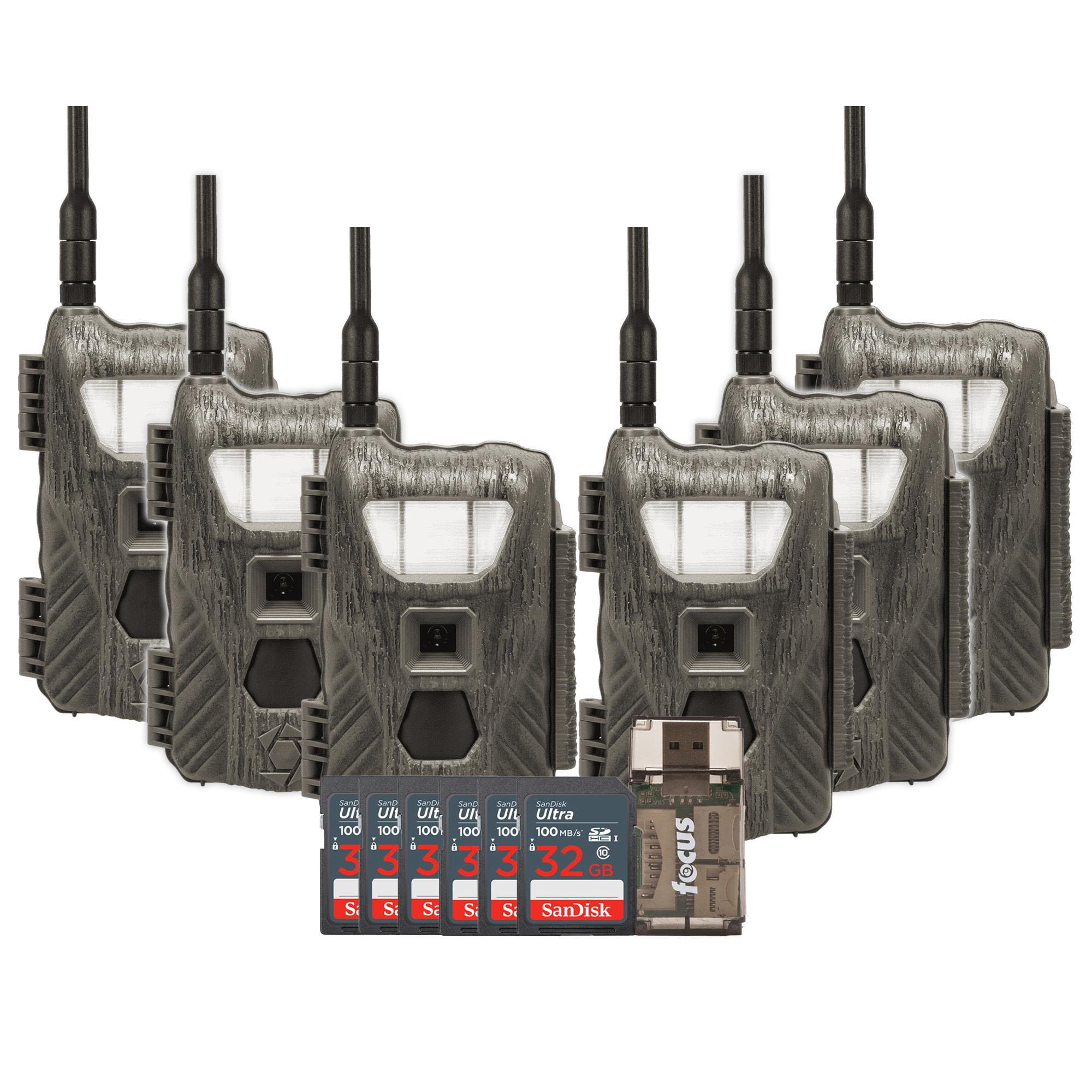 Stealth Cam Flashback 40MP White Flash Cellular Trail Camera 6-Pack ...