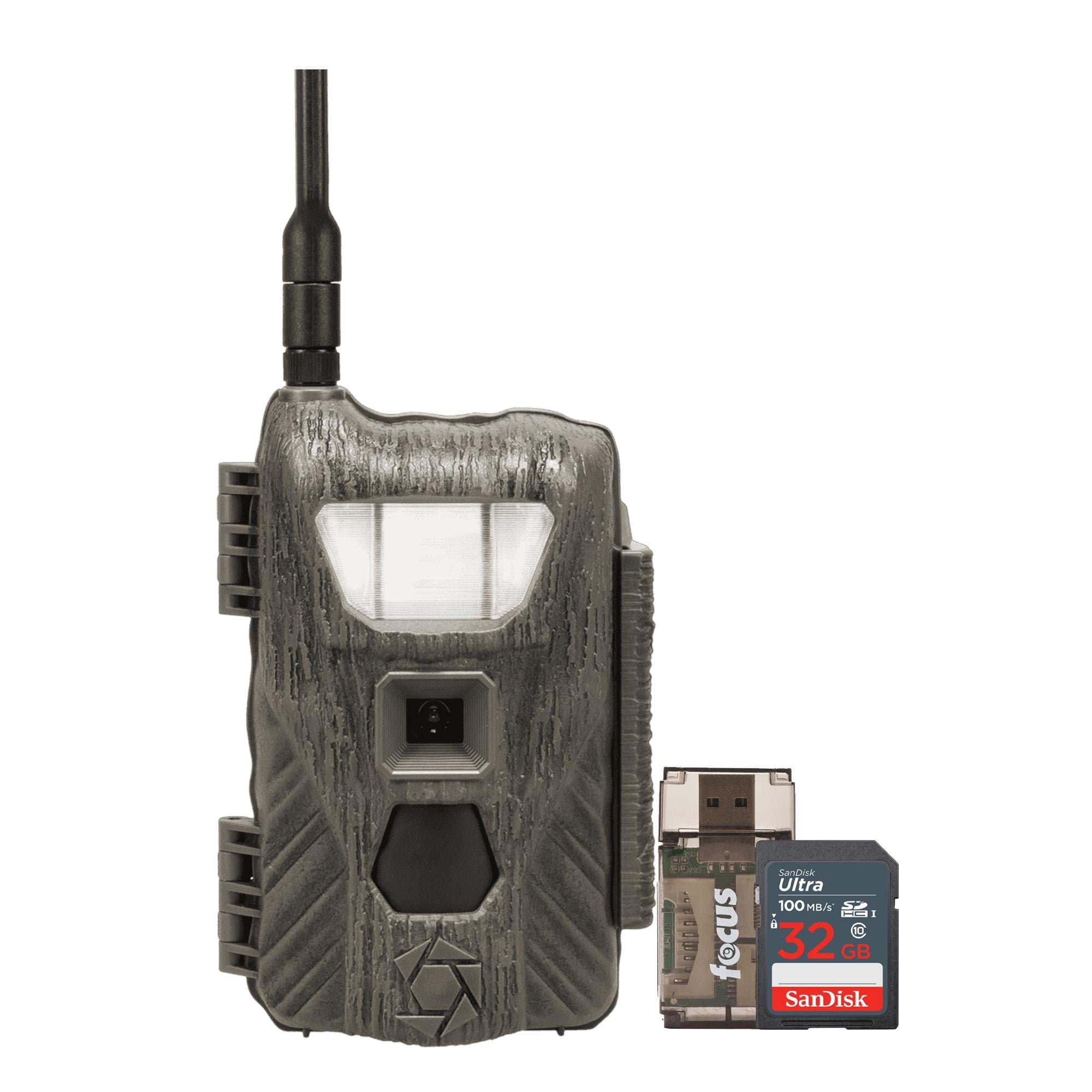 Stealth Cam Flashback 40MP White Flash Cellular Trail Camera with 32GB ...