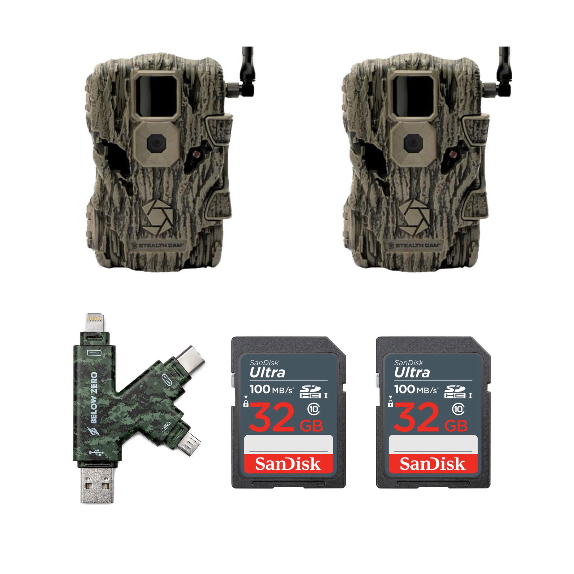 Stealth Cam Fusion X 26 MP Trail Camera (Verizon) with Solar Panel ...