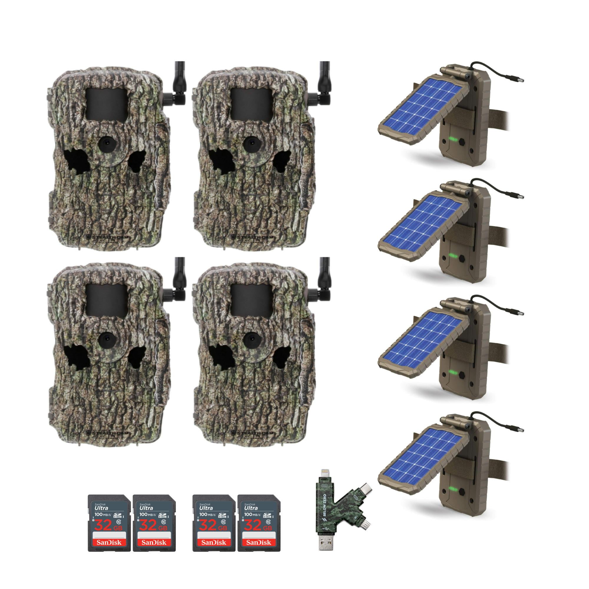 Stealth Cam Fusion X 26MP Camera Dual Carrier with SD and Solar Panel ...