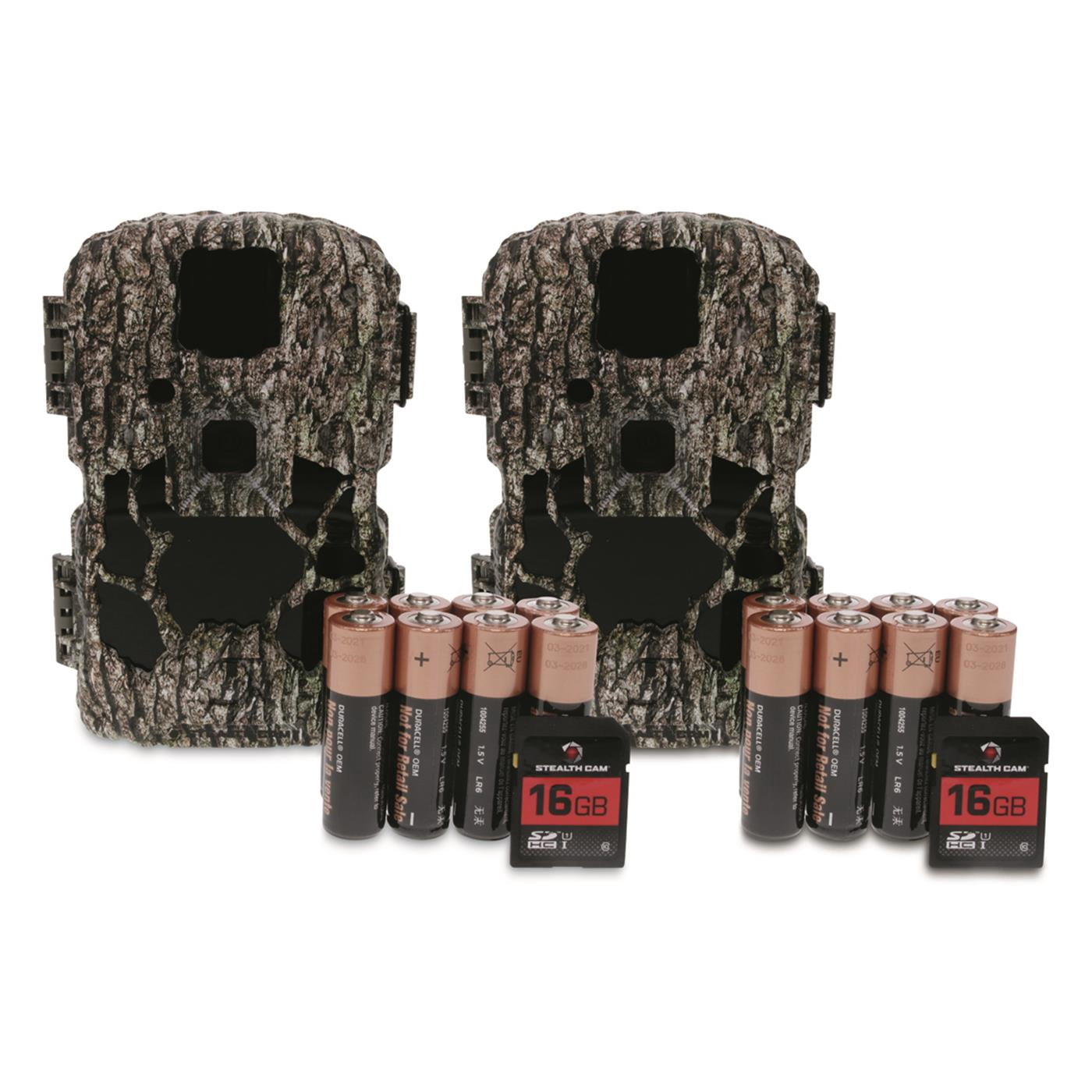 Stealth Cam Prevue 26 Trail Camera Combo, 26MP, 720p HD Video, 2 Pack ...