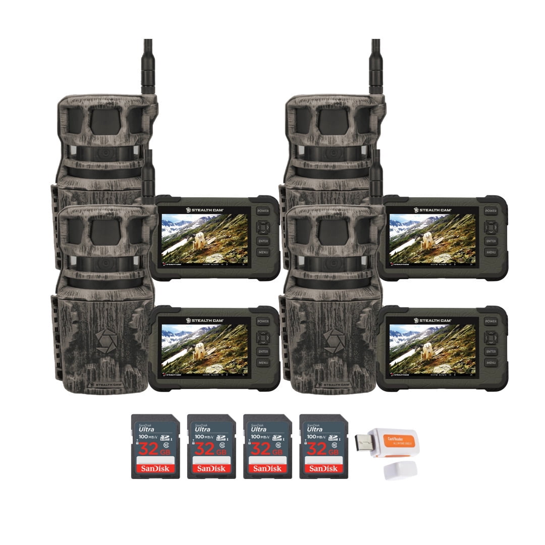 Stealth Cam Revolver 36MP 360-Degree Cellular Trail Camera with 1/4 ...