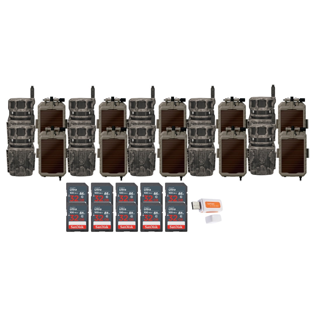 Stealth Cam Revolver 36MP 360-Degree Cellular Trail Camera (10-Pack ...
