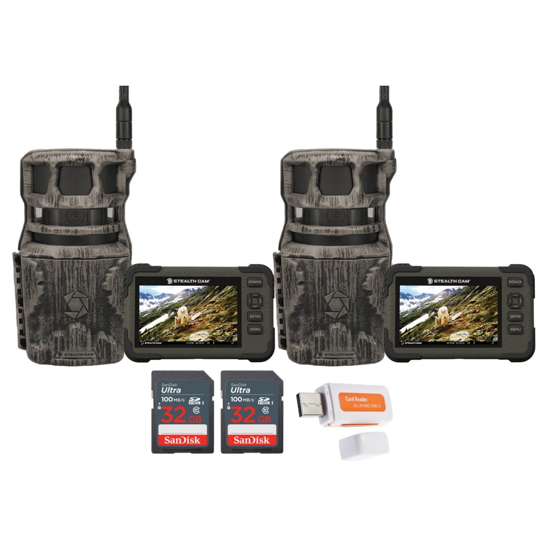 Stealth Cam Revolver 36MP 360-Degree Cellular Trail Camera (2-Pack ...