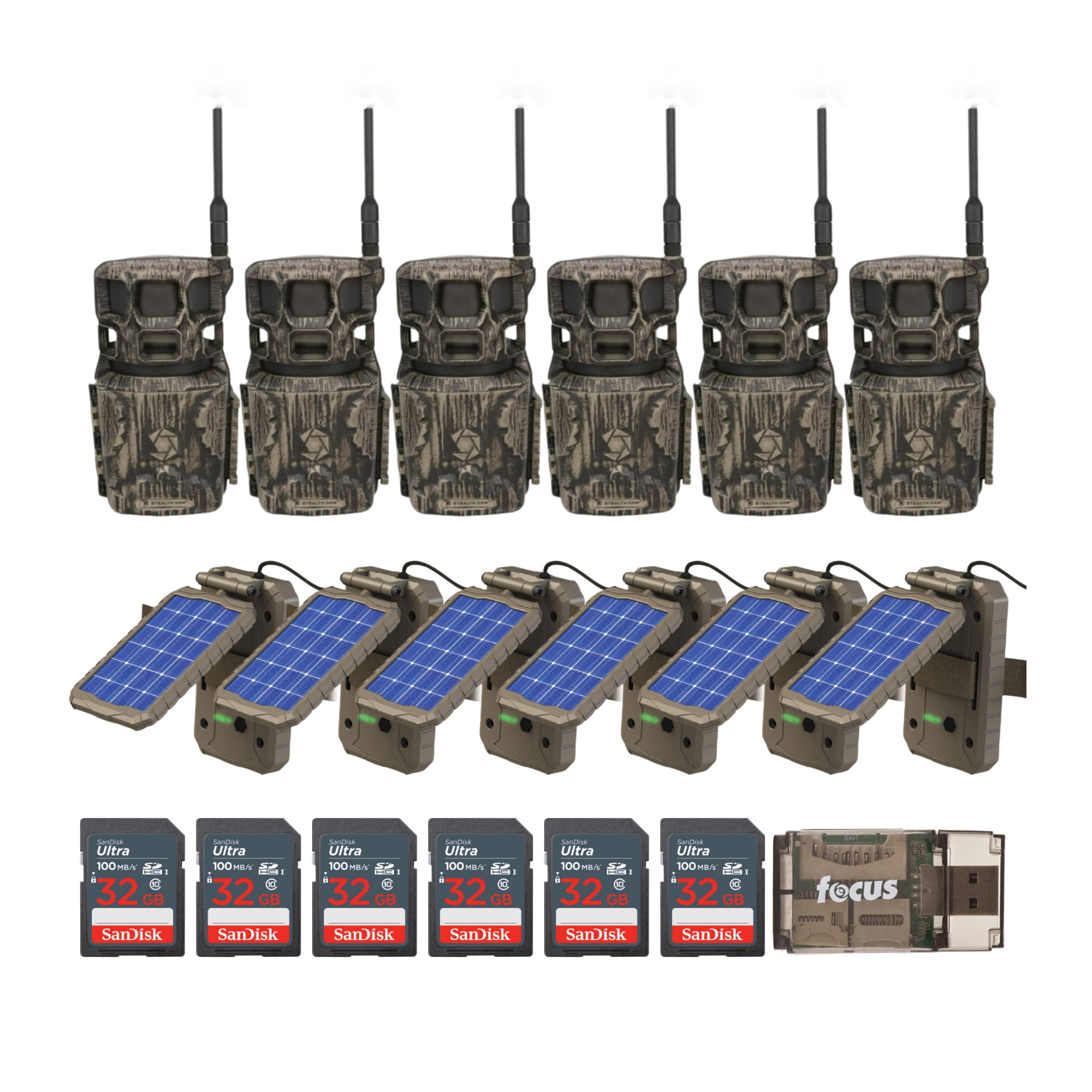 Stealth Cam Revolver Pro 2.0 360 Degree 40MP Cellular Camera Bundle ...