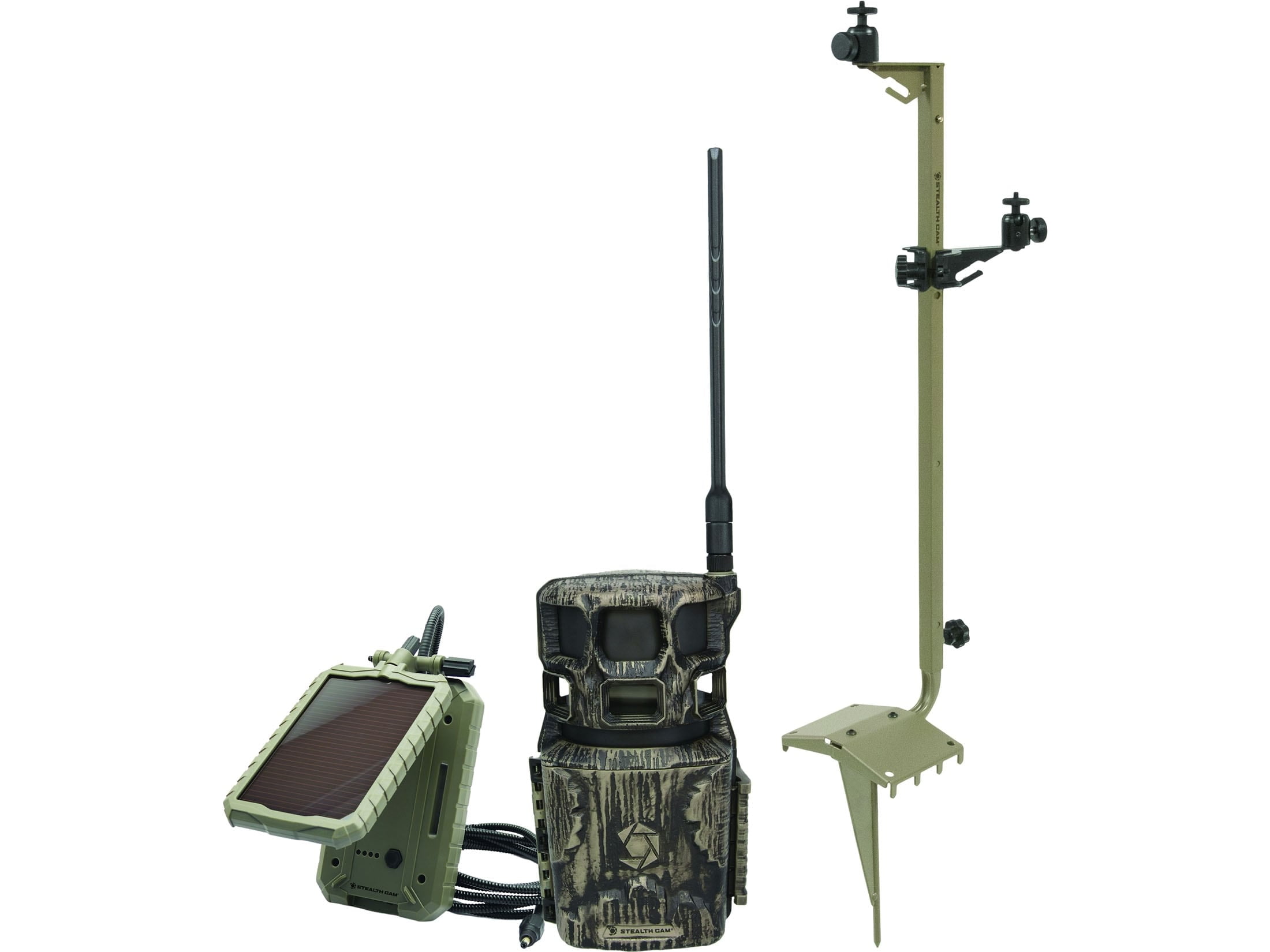 Stealth Cam Revolver Pro 2.0 Trail Camera with Solar Panel and Mount ...