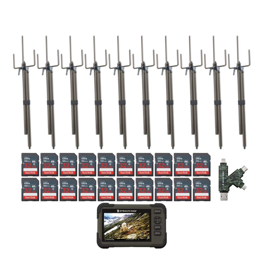 Stealth Cam SD Card Reader and Viewer with 4.3-Inch LCD Touchscreen and ...