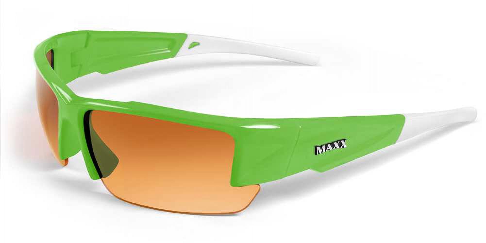Stealth Lime Green Polycarbonate Amber Lens Sunglasses - Walmart.com