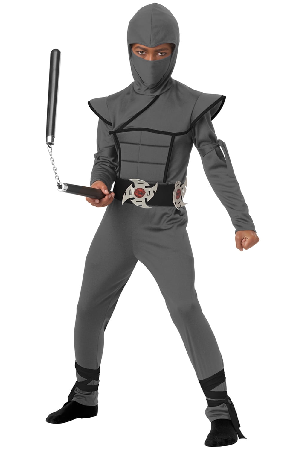 Stealth Ninja Child Costume (Grey) - Walmart.com