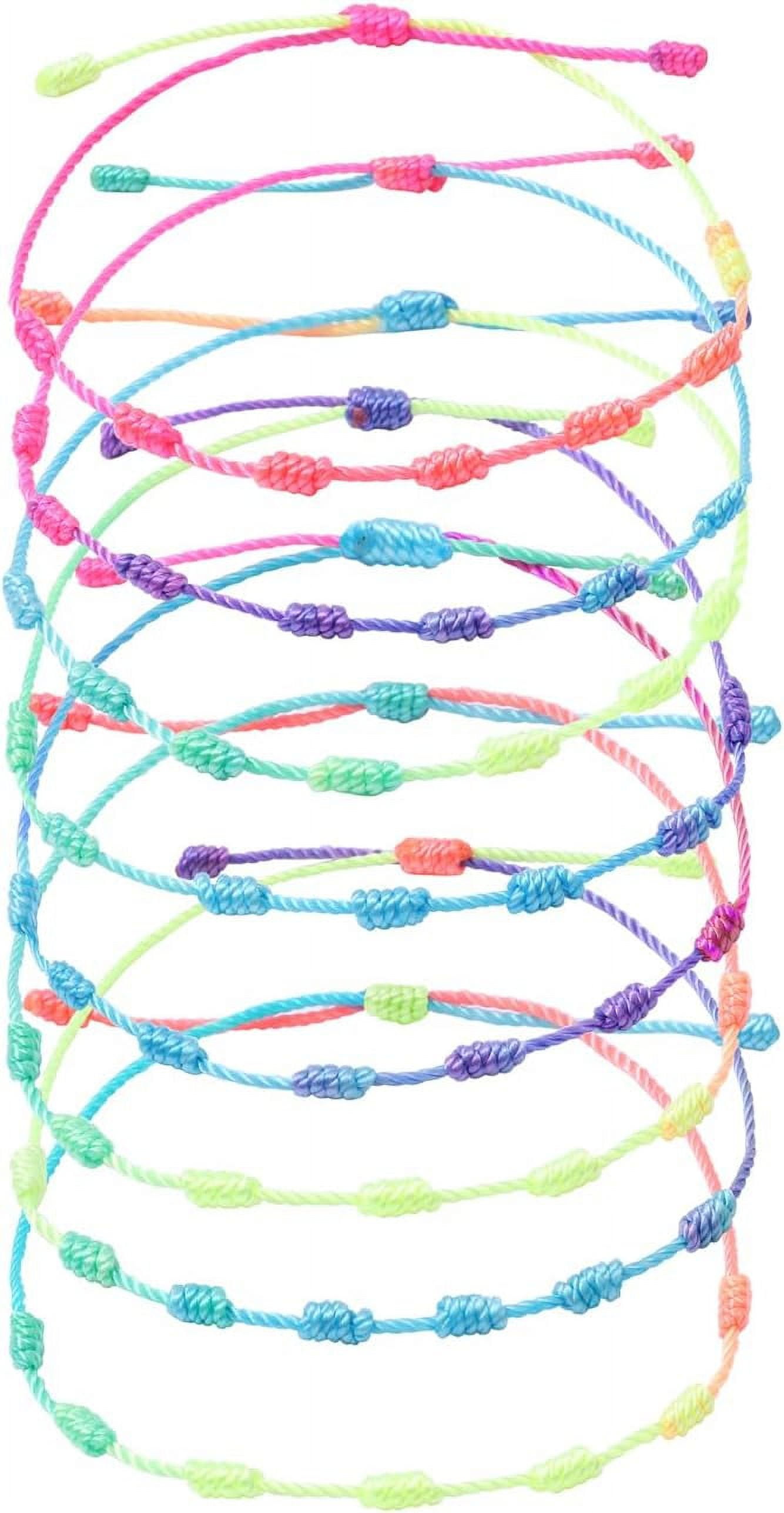 Stealth Stone 8 Pieces Thin String Ankle Bracelets For Teenage Girls ...