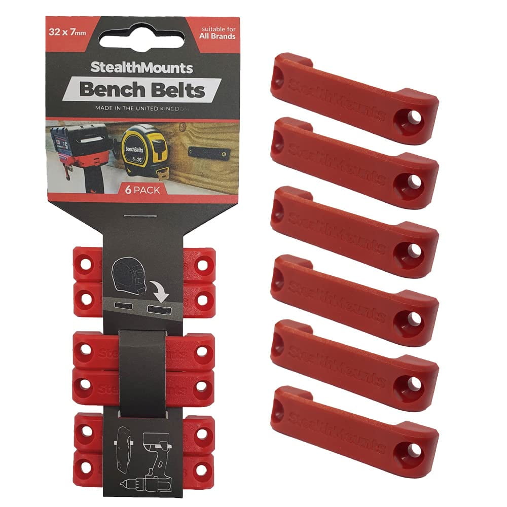StealthMounts Bench Belt - Universal Tool Holder | Tool Holster Set - 6 ...