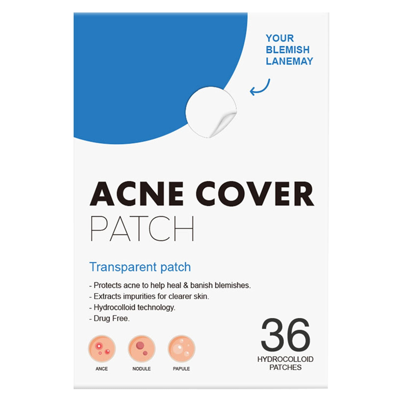 Stealthiest ，Extra Small Daytime Hydrocolloid Pimple For Covering Zits ...