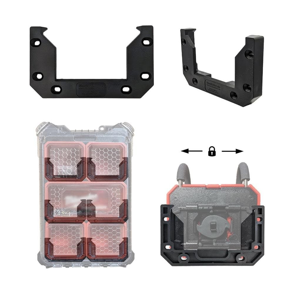 Stealthmounts Abs Plastic V2 Mounting Cleat For Locking Packout Hook, 6 ...