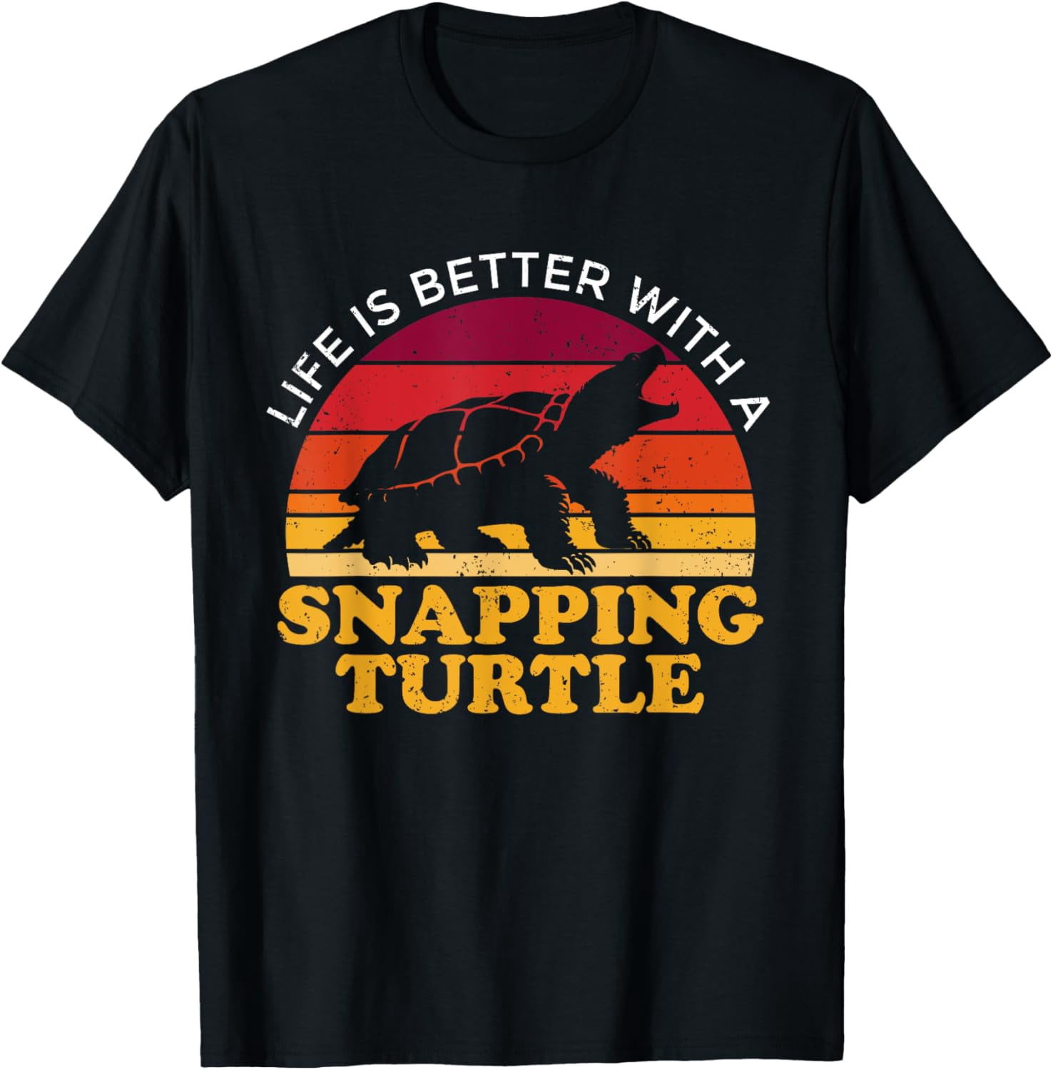 Stealthy Predator - Snapping Turtle | Funny Snapping Turtle T-Shirt - Walmart.com